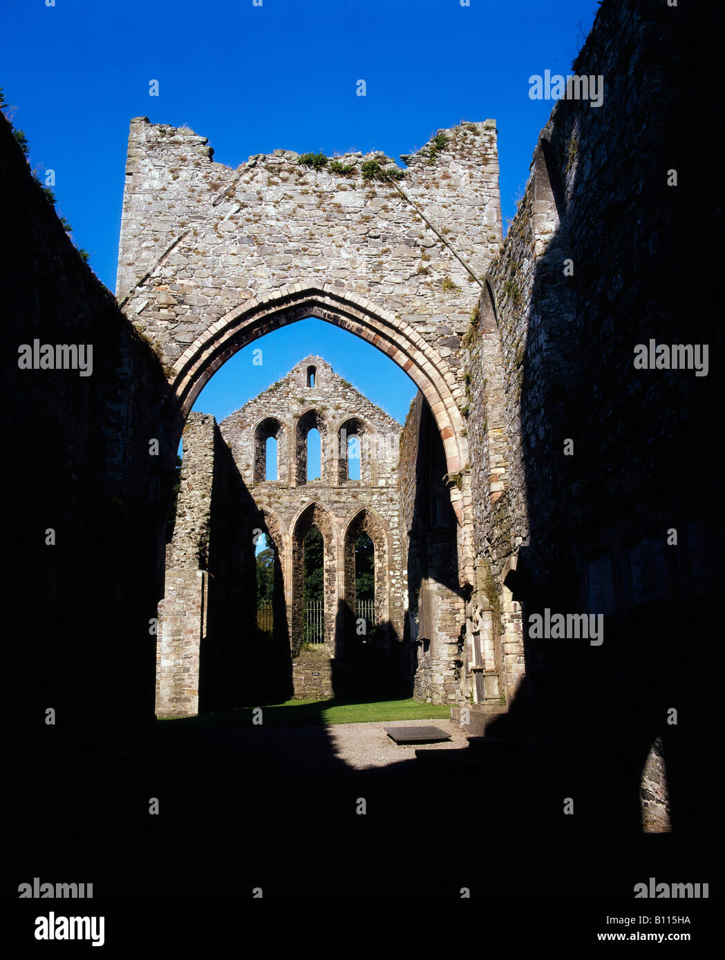 Greyabbey abbey hi-res stock photography and images - Alamy