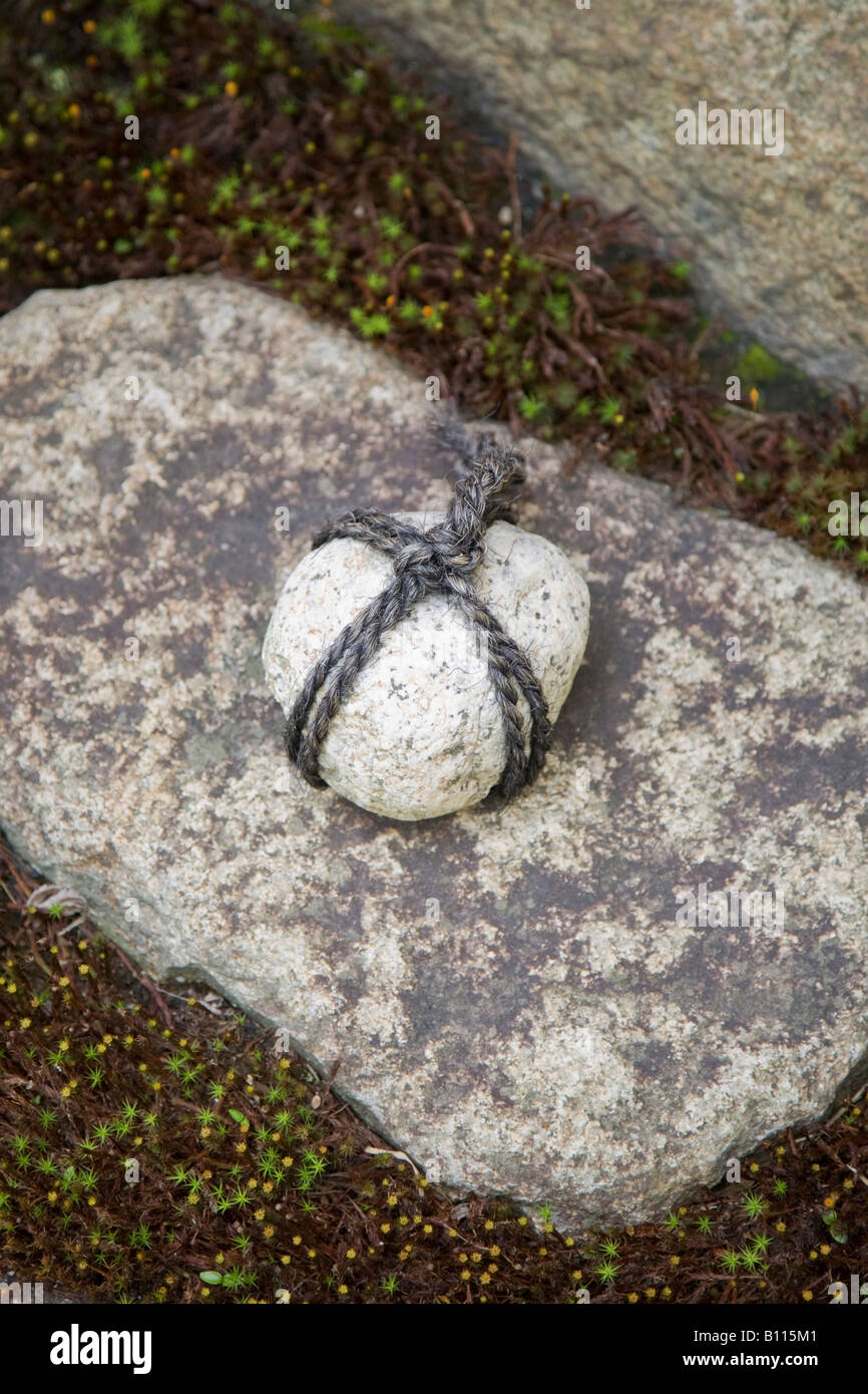 Japanese Stop Stone Stock Photo - Alamy