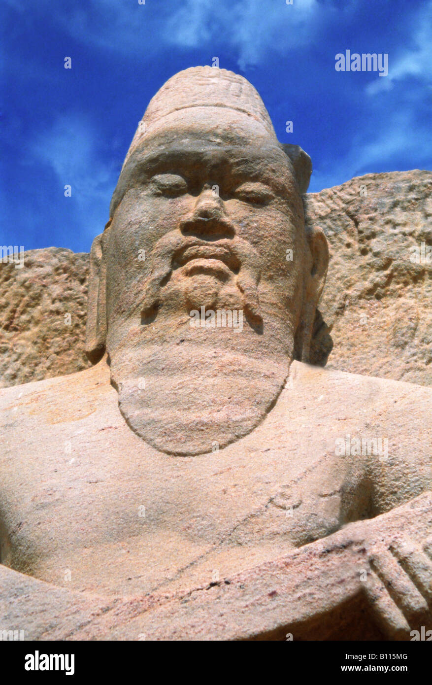King Parakramabahu, Polonnaruwa Stock Photo - Alamy