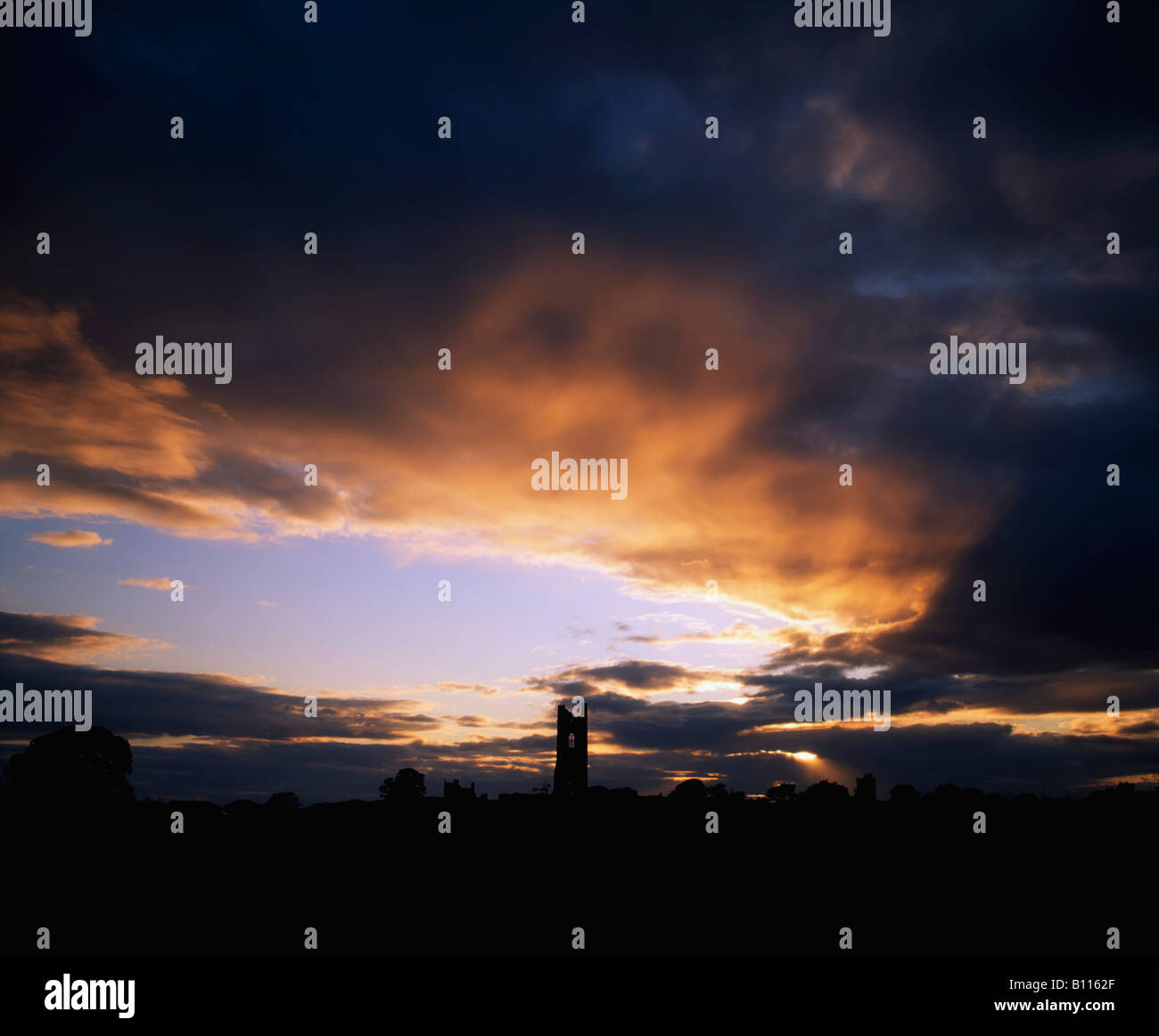 Co Meath, The Yellow Steeple, Trim, Ireland Stock Photo - Alamy