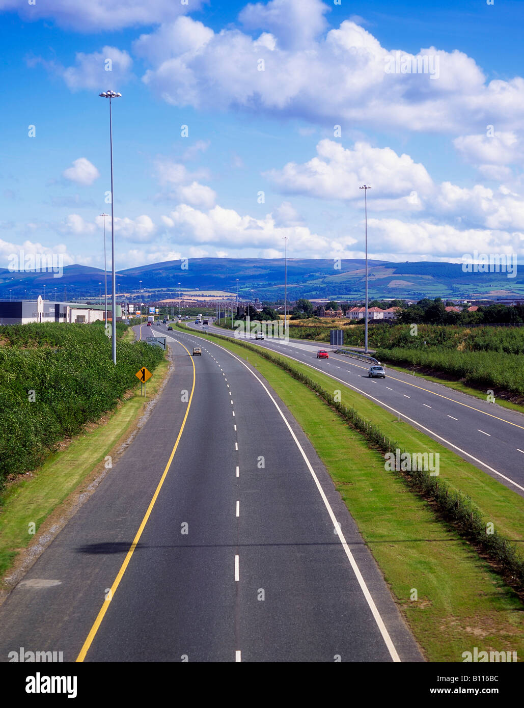 M50 motorway, Ballymount, County Dublin, Ireland Stock Photo - Alamy