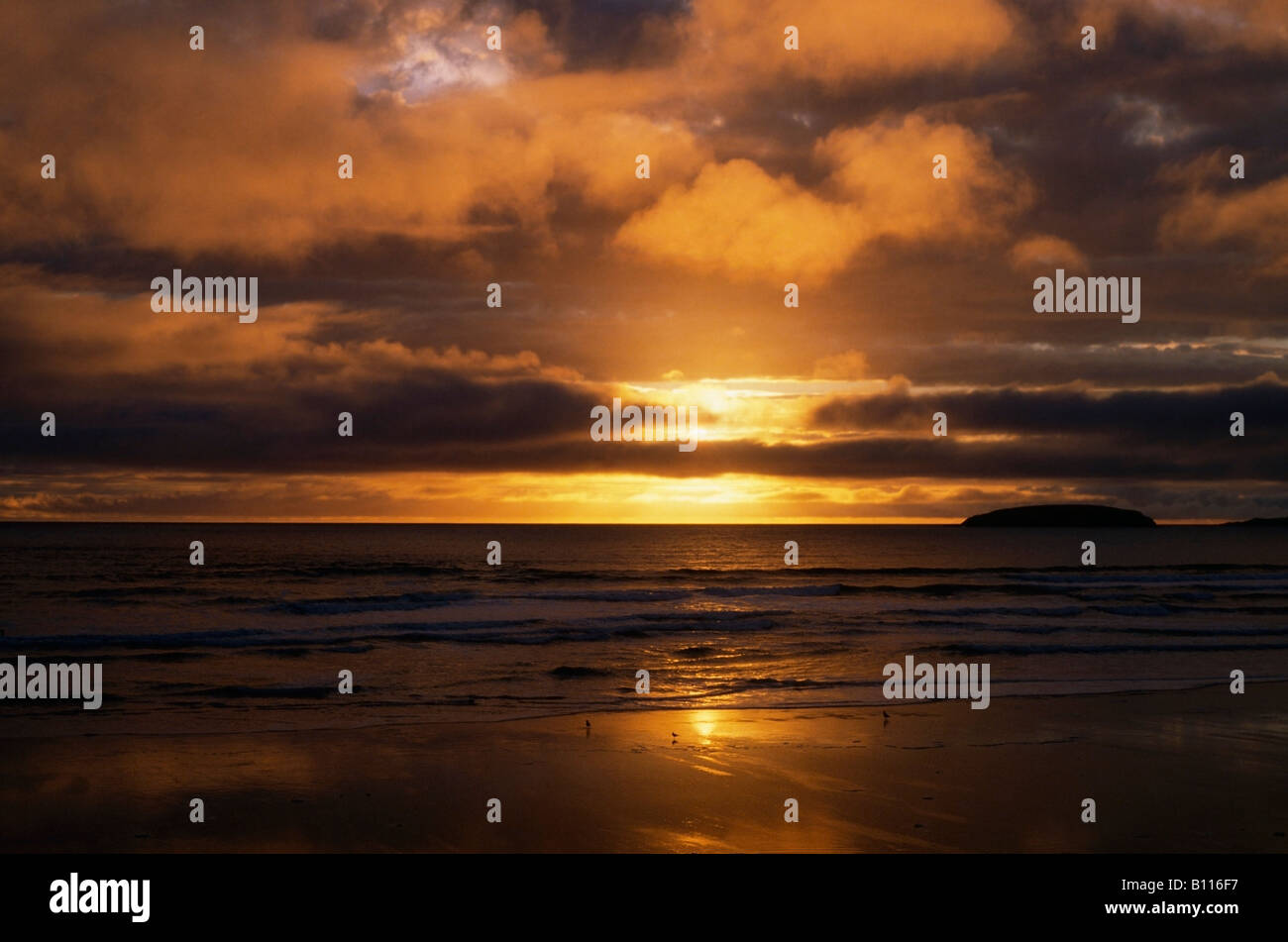 Keel Beach on Achill Island, Ireland Stock Photo - Alamy