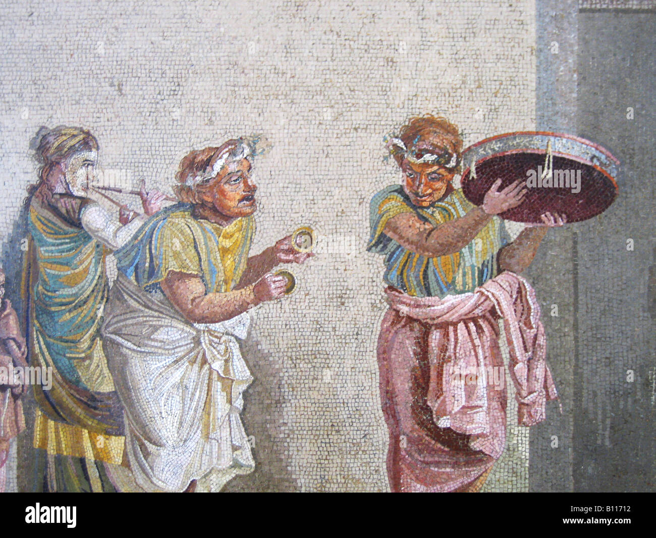 Mosaic, Fine Arts, Ancient world, Roman Empire, 1st century, AD, Naples ...