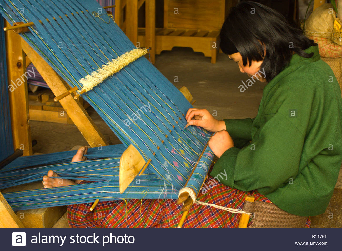 Bhutan Weaving Stock Photos & Bhutan Weaving Stock Images - Alamy