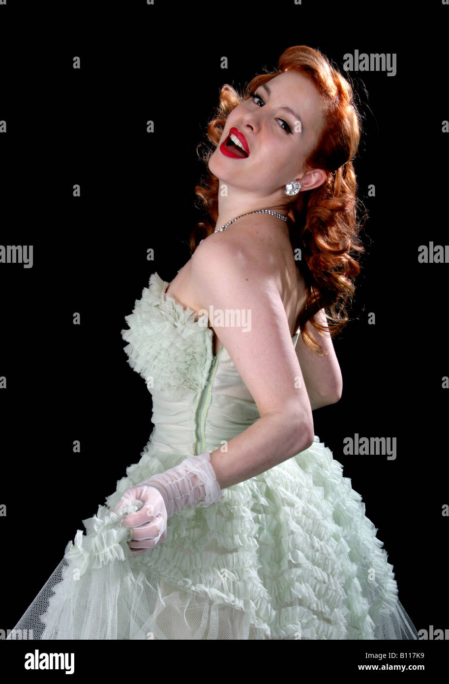 Portrait of Former Actress, Stage Entertainer, Dancer and Burlesque ...