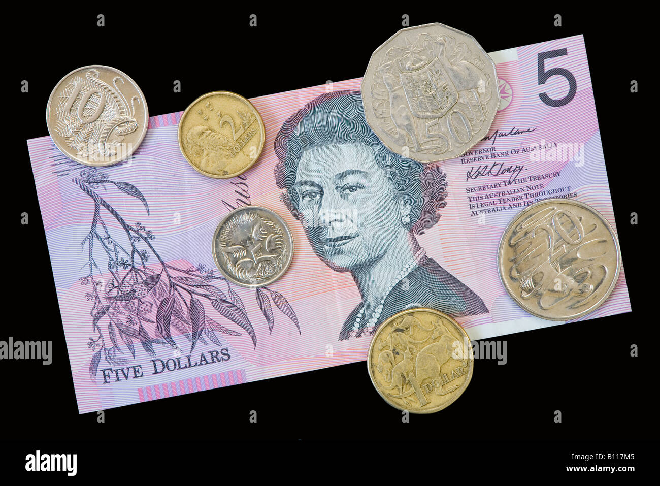 Australian 10 dollar note hi-res stock photography and images - Alamy