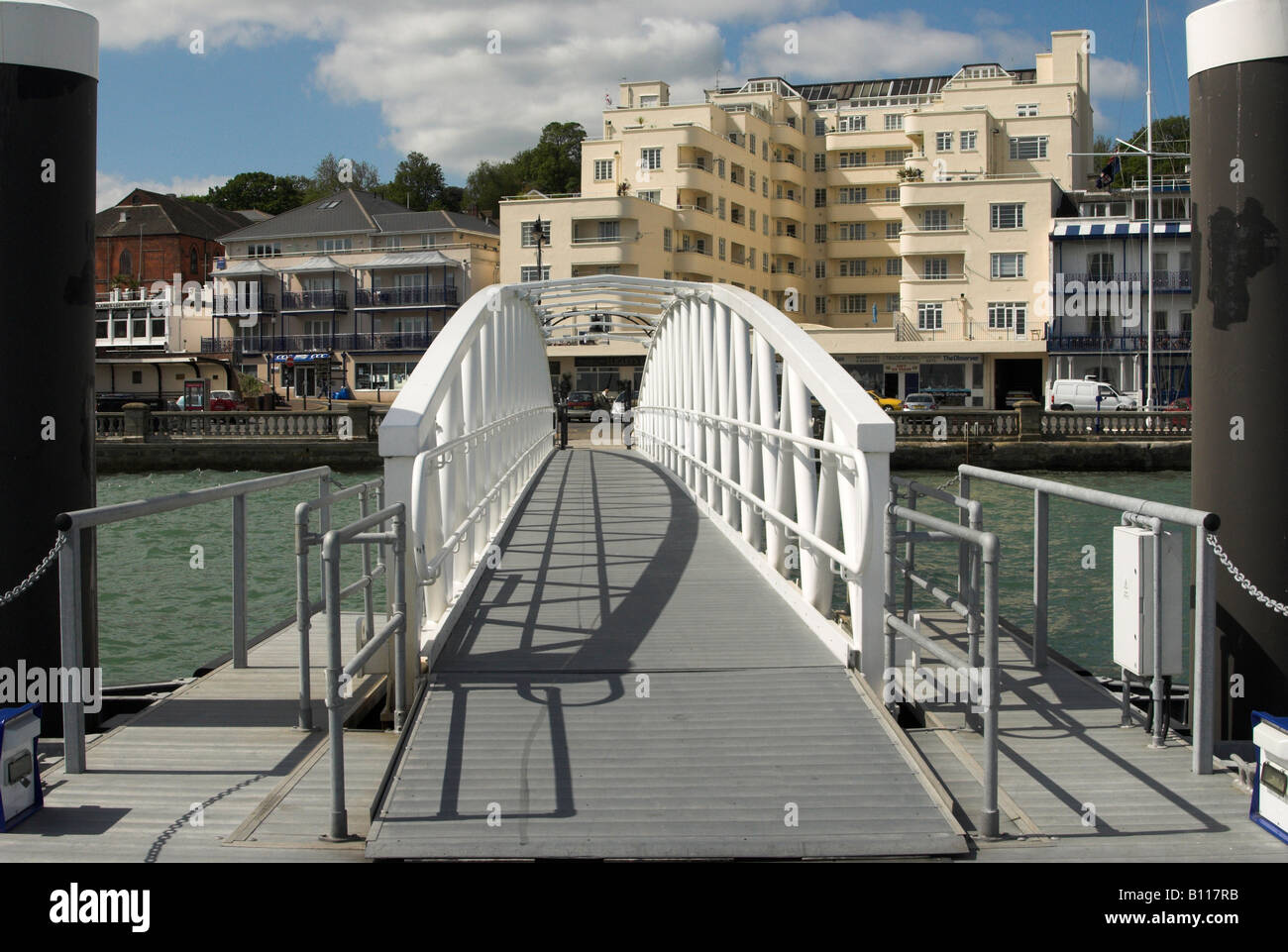 Trinity Landing, Cowes, Isle of Wight Stock Photo - Alamy