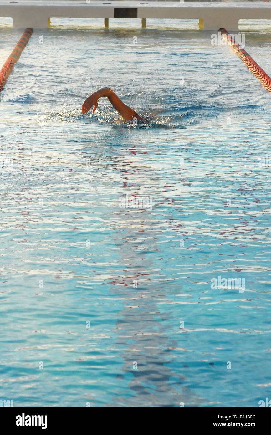 Lap swimmer hi-res stock photography and images - Alamy