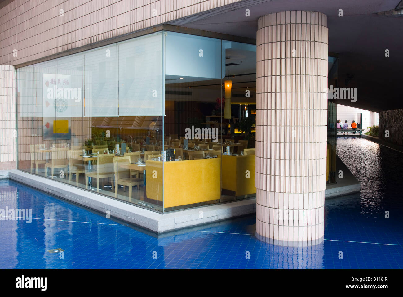 asia china hong kong waterfront restaurant 2007 Stock Photo - Alamy