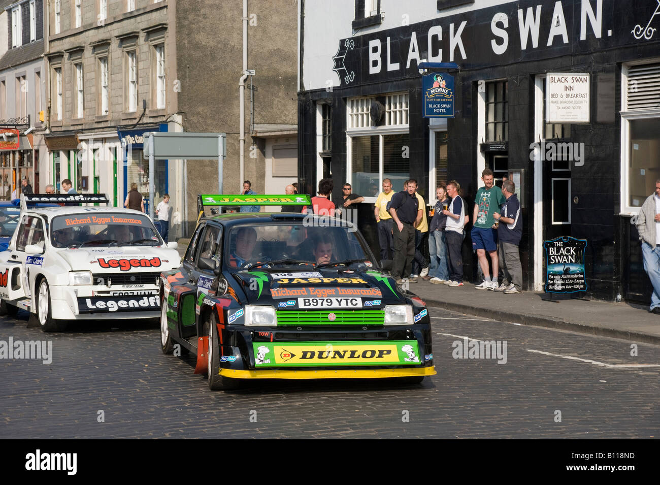 Kelso Scotland the Jim Clark Rally 2008 a May Bank Holiday event ...