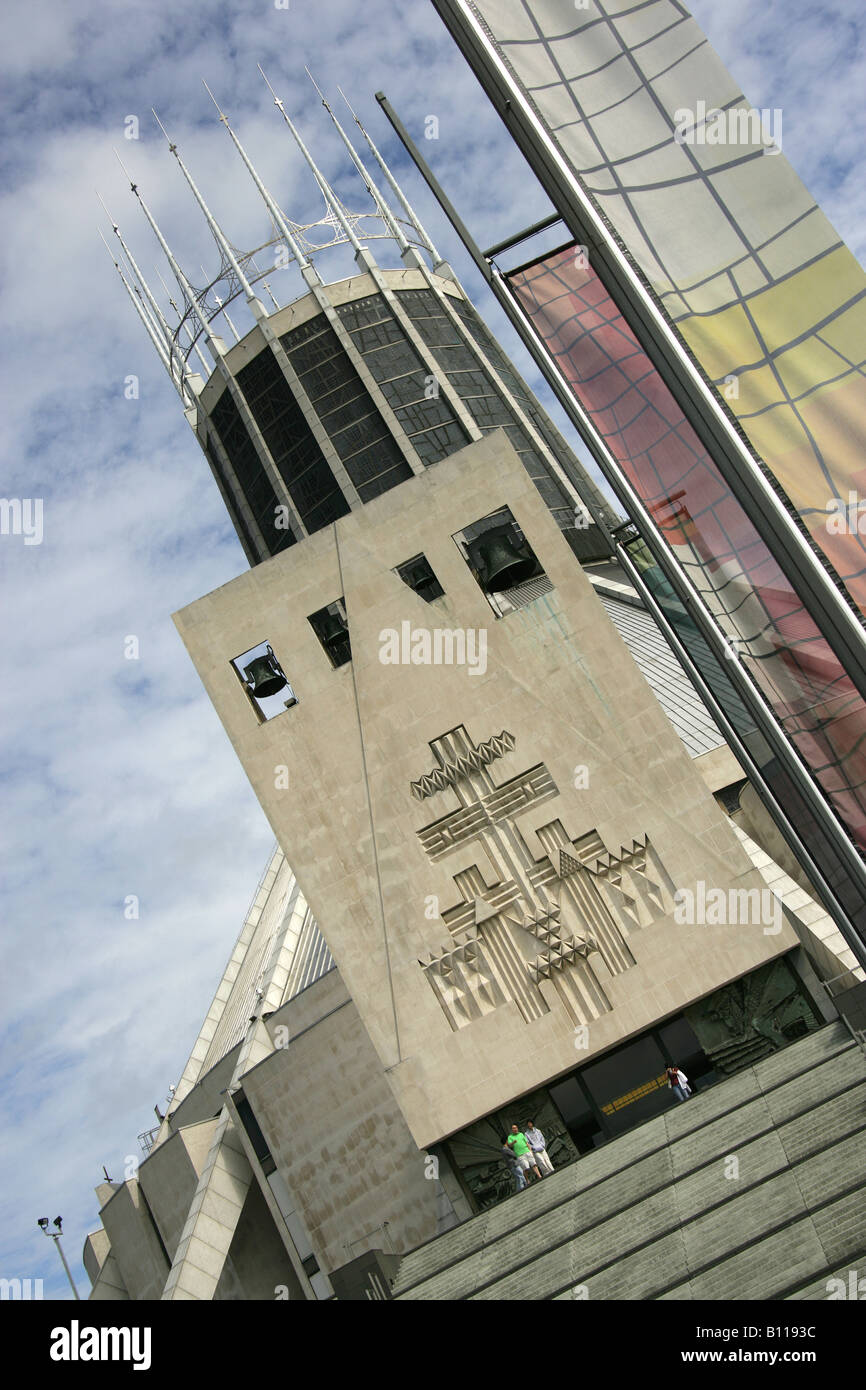 City of Liverpool, England. Metropolitan Roman Catholic Cathedral of ...