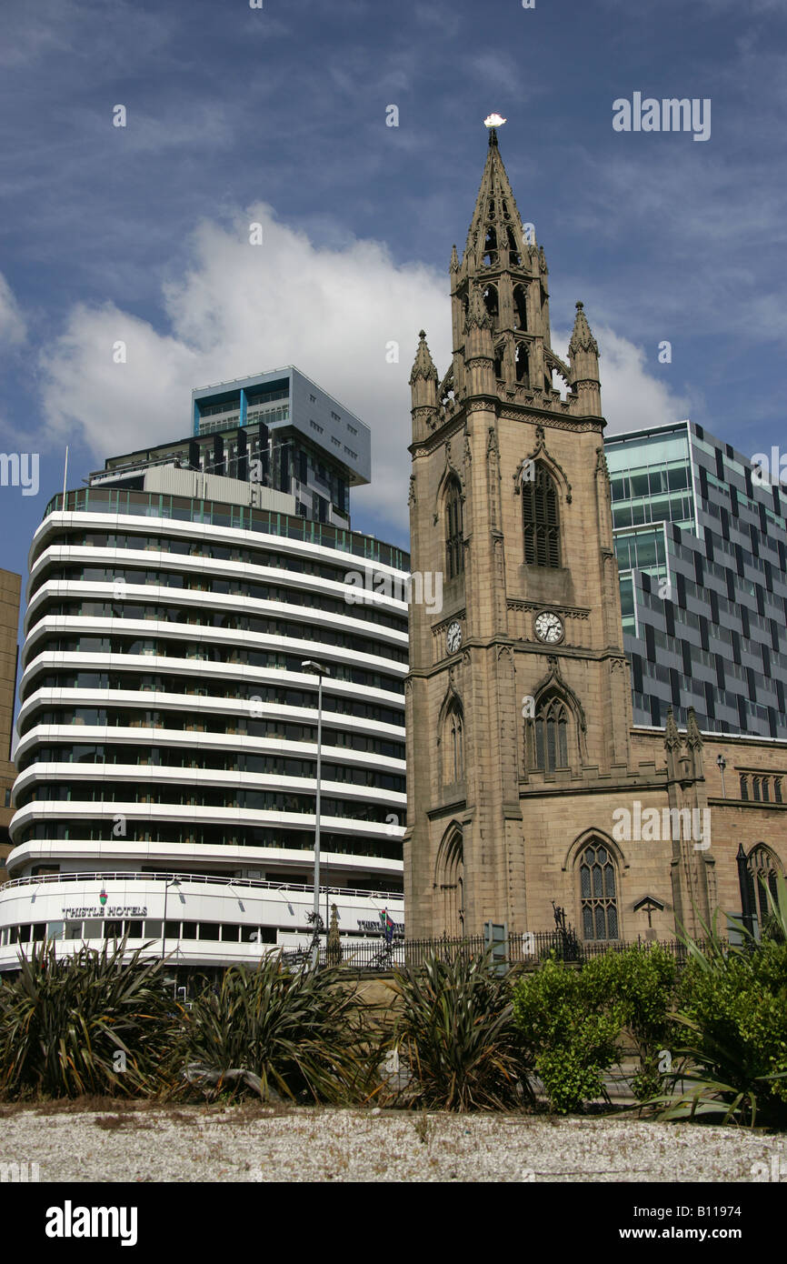 City of Liverpool, England. Parish Church of Liverpool, the Church of ...