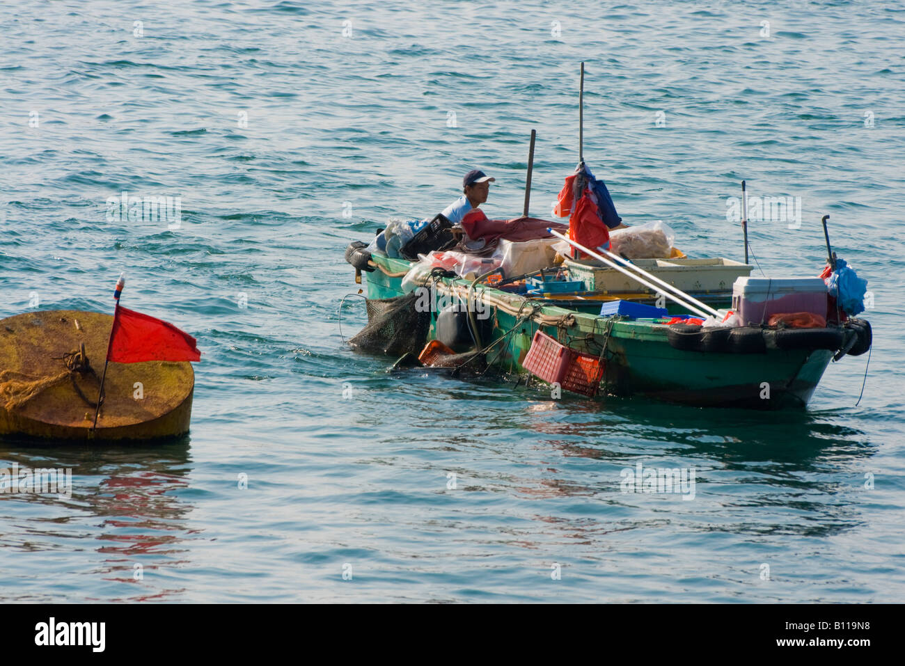Saikung new territories fishing boats hi-res stock photography and images - Alamy