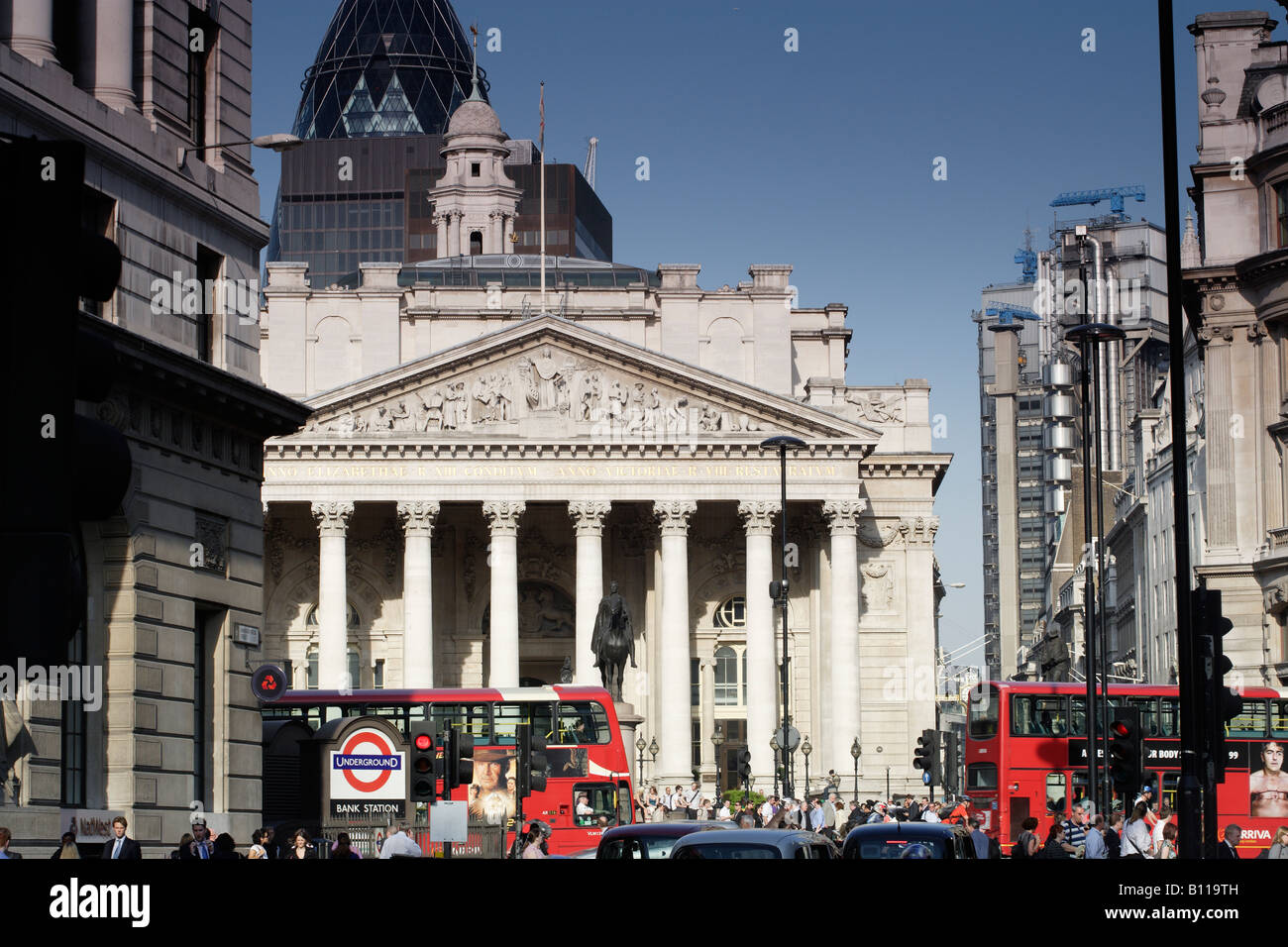 Bank City of London England UK Stock Photo - Alamy