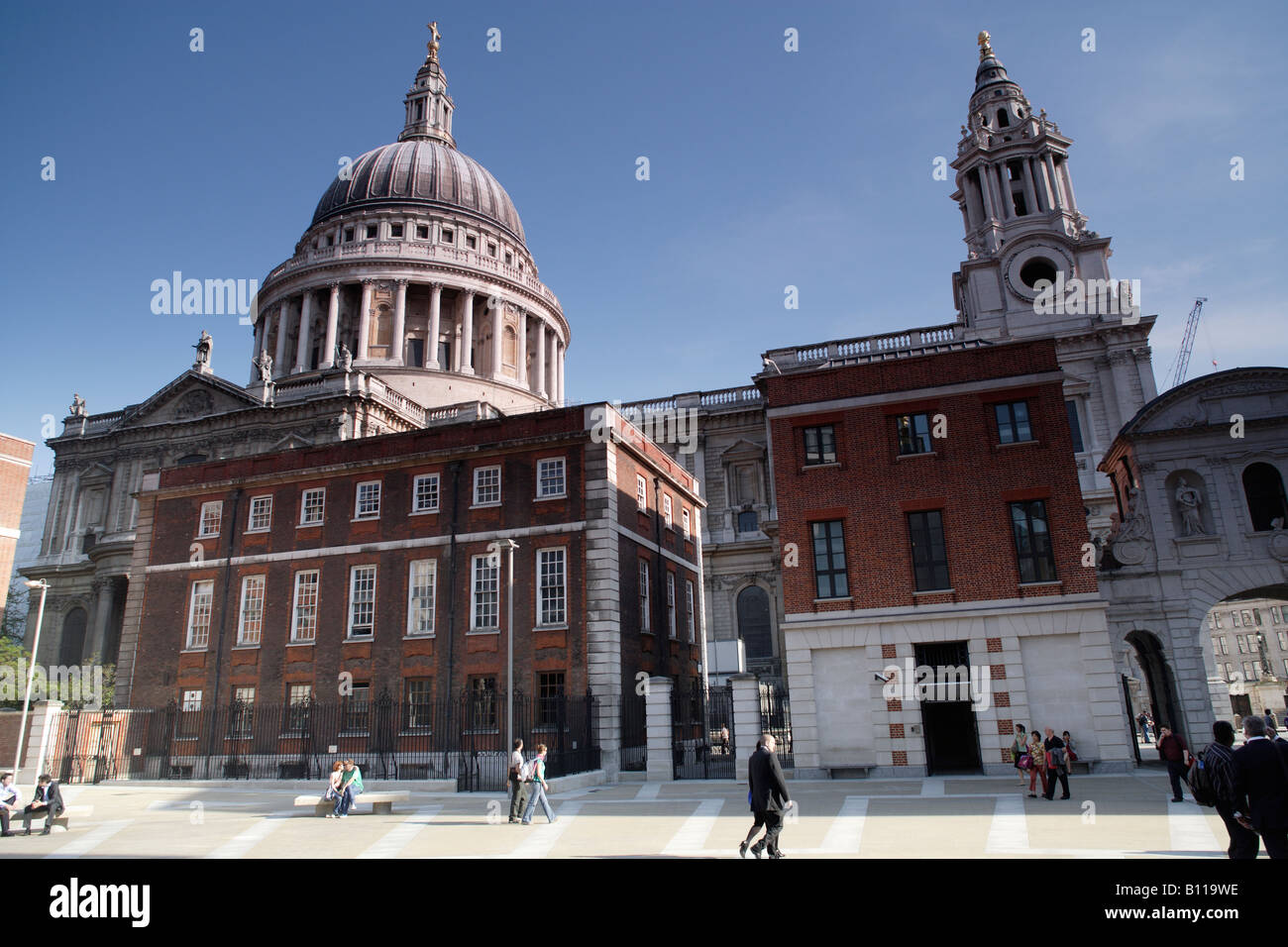 Paternoster square City of London England Stock Photo - Alamy