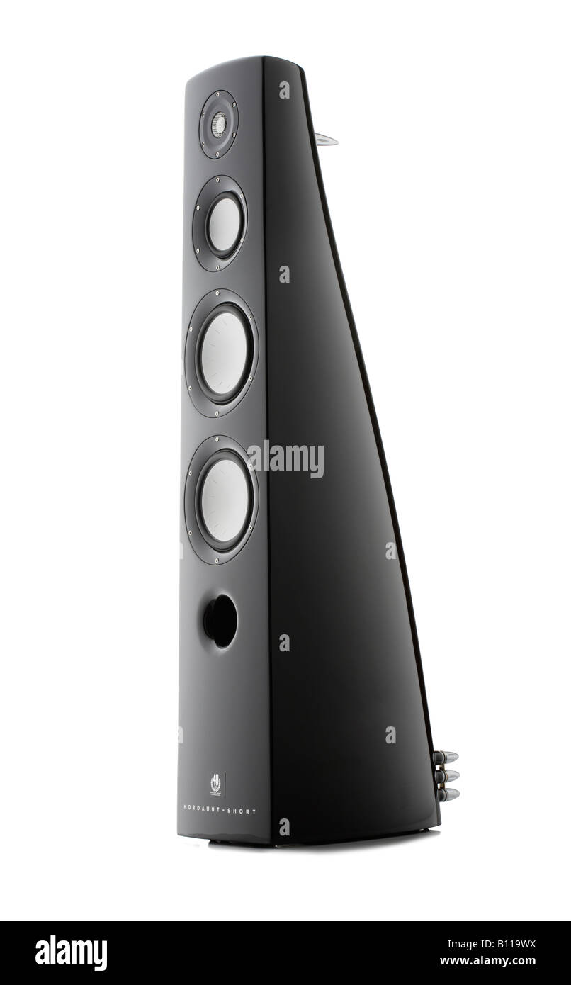 Large Hi Fi speaker Stock Photo - Alamy