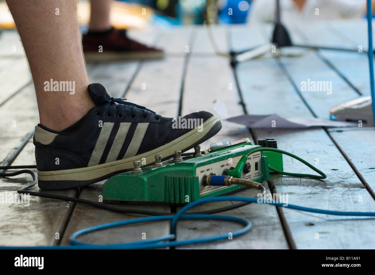 Stepping on stage hi-res stock photography and images - Alamy