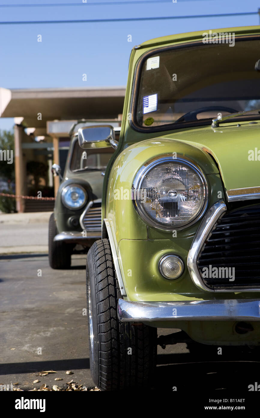 Front end of Mini Cooper Stock Photo - Alamy