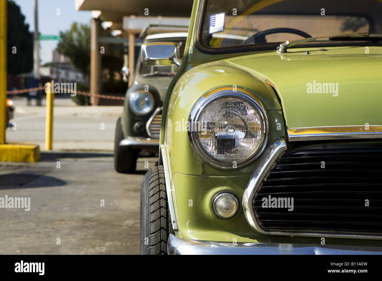 Front end of Mini Cooper Stock Photo - Alamy