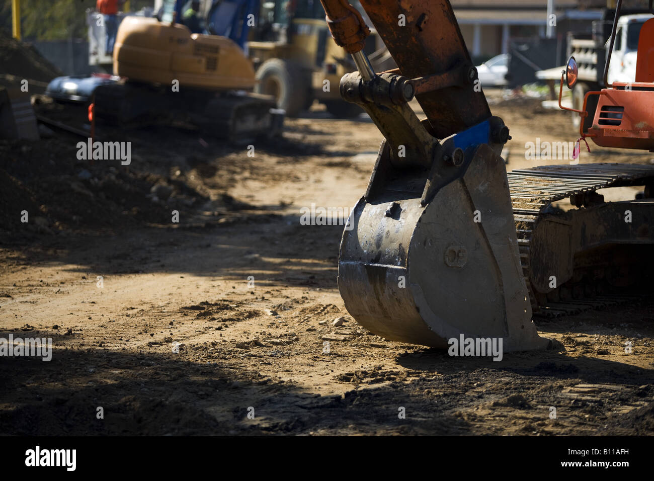 Excavator arm backhoe hi-res stock photography and images - Alamy