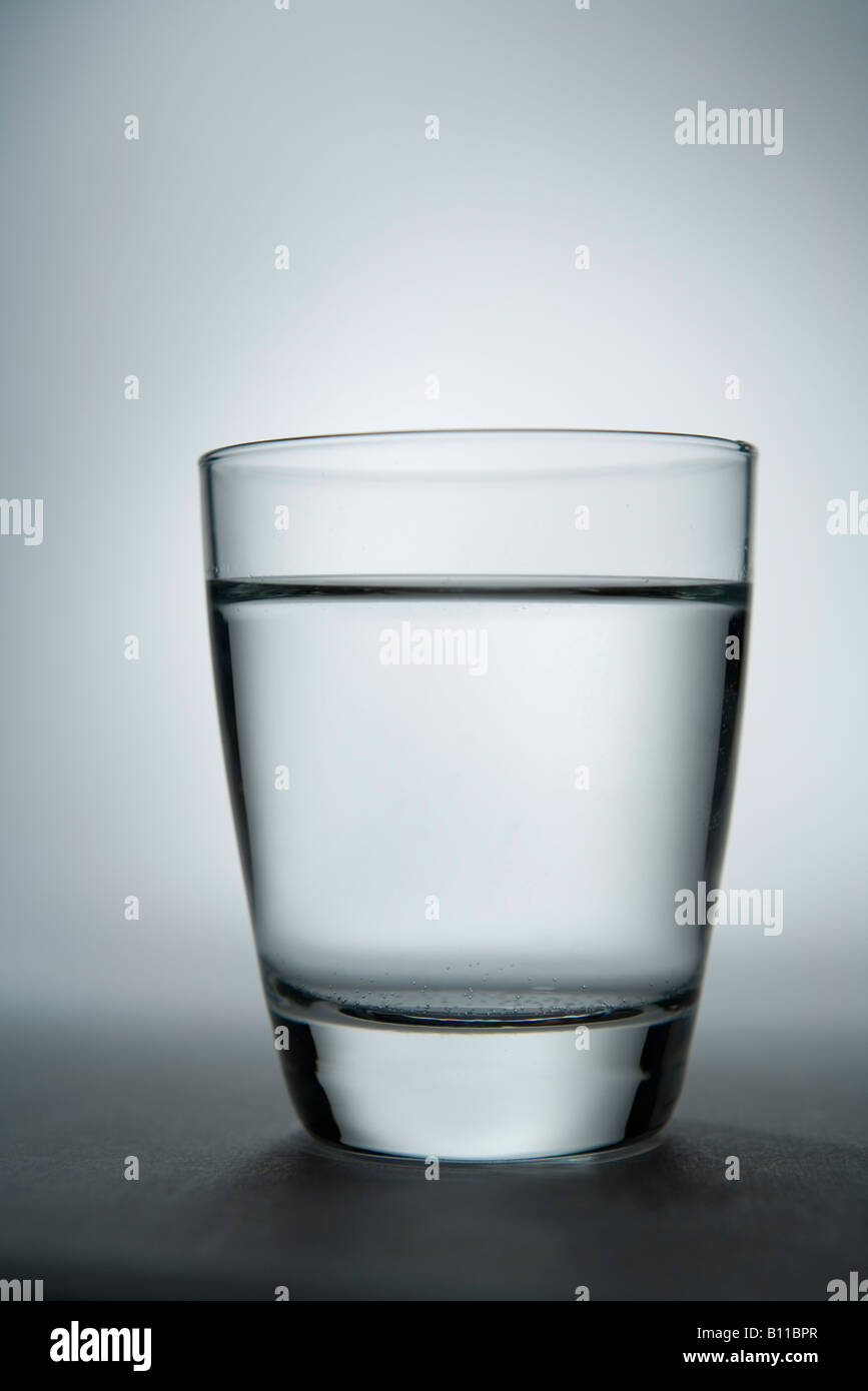 Glass of water Stock Photo - Alamy