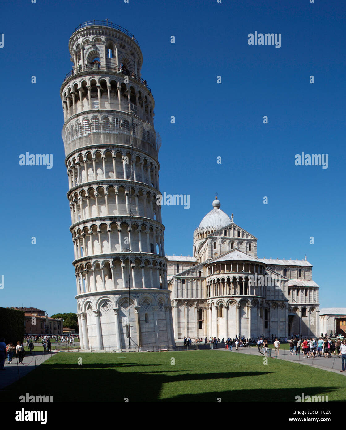 Pisa, Campanile (Schiefer Turm) und Dom Stock Photo - Alamy