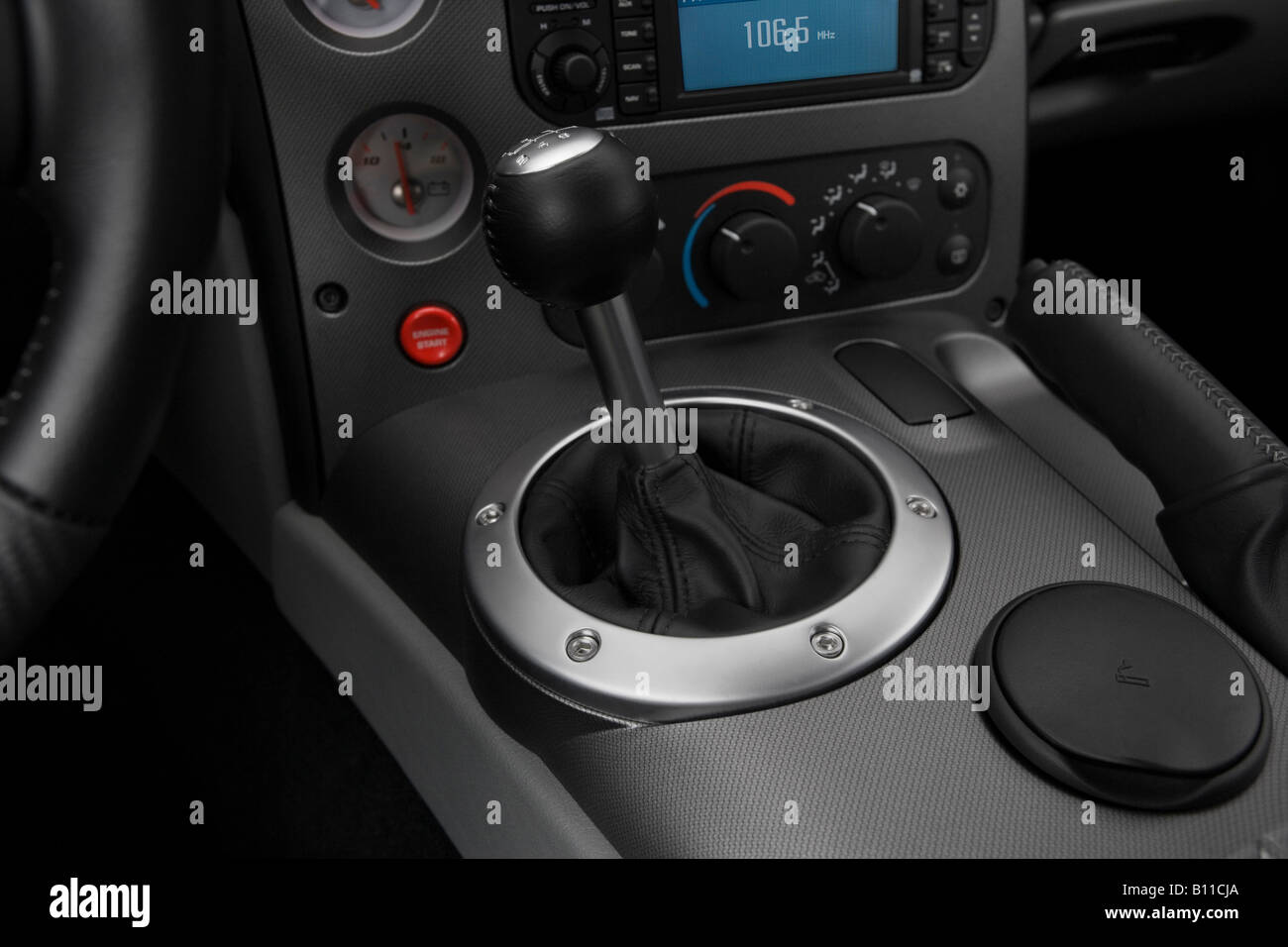 2008 Dodge Viper SRT10 in Black - Gear shifter/center console Stock ...