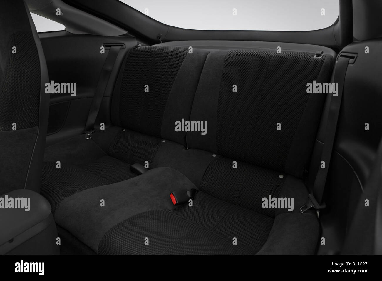 2008 Mitsubishi Eclipse GS in Silver - Rear seats Stock Photo - Alamy