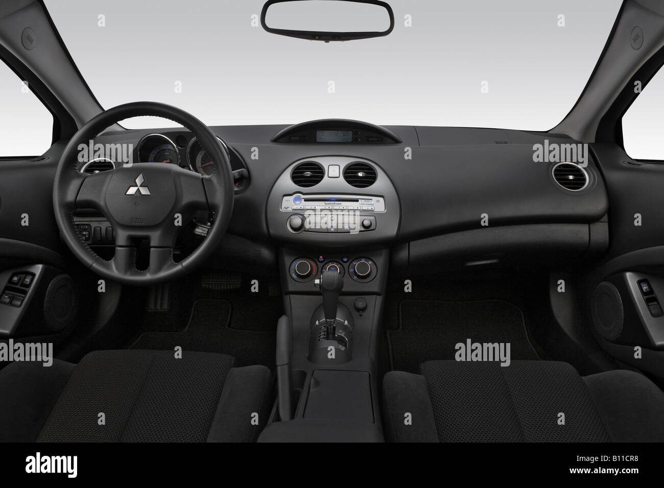 2008 Mitsubishi Eclipse GS in Silver - Dashboard, center console, gear ...