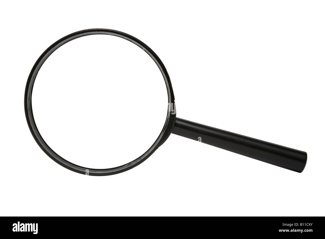 Magnifying glass inspecting on Cut Out Stock Images & Pictures - Alamy