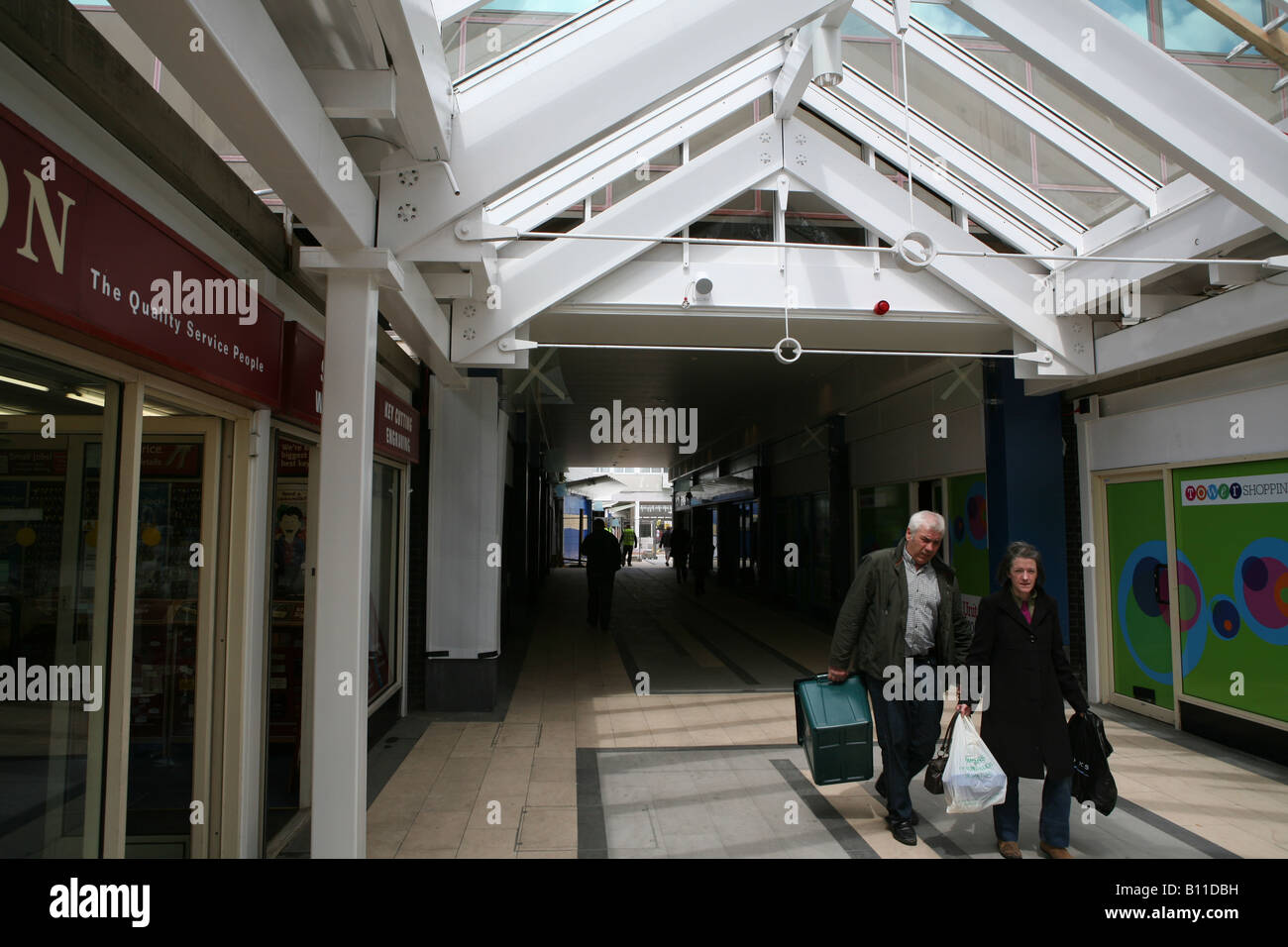 a new landscape view of a entrence to a new shopping center in ...