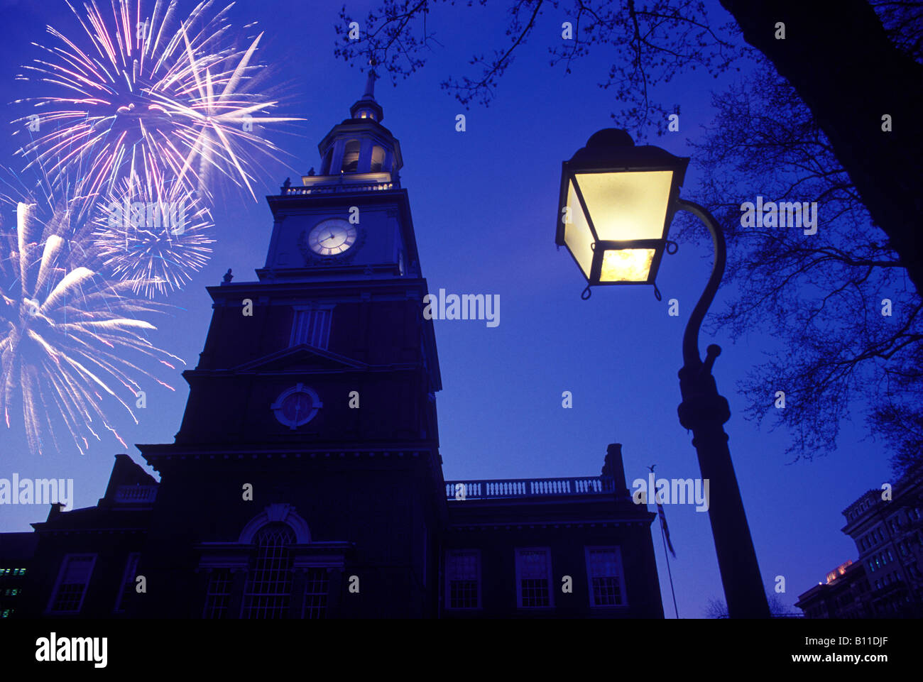 CLOCK TOWER INDEPENDENCE HALL INDEPENDENCE MALL PHILADELPHIA ...