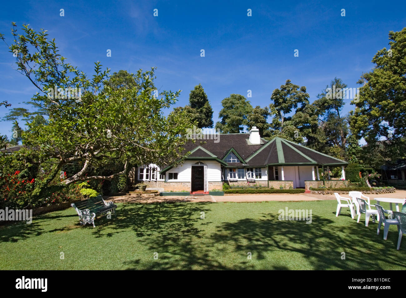 Tea Planters Cottage Stock Photo - Alamy