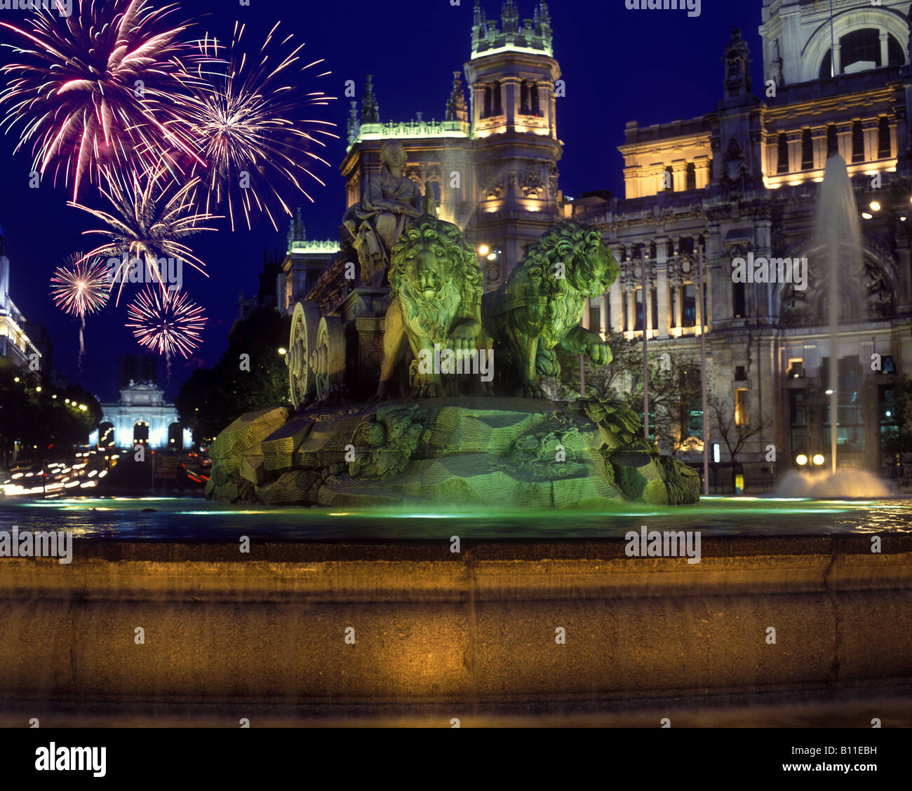 STATUE OF CIBELES CIBELES FOUNTAIN MADRID SPAIN Stock Photo - Alamy