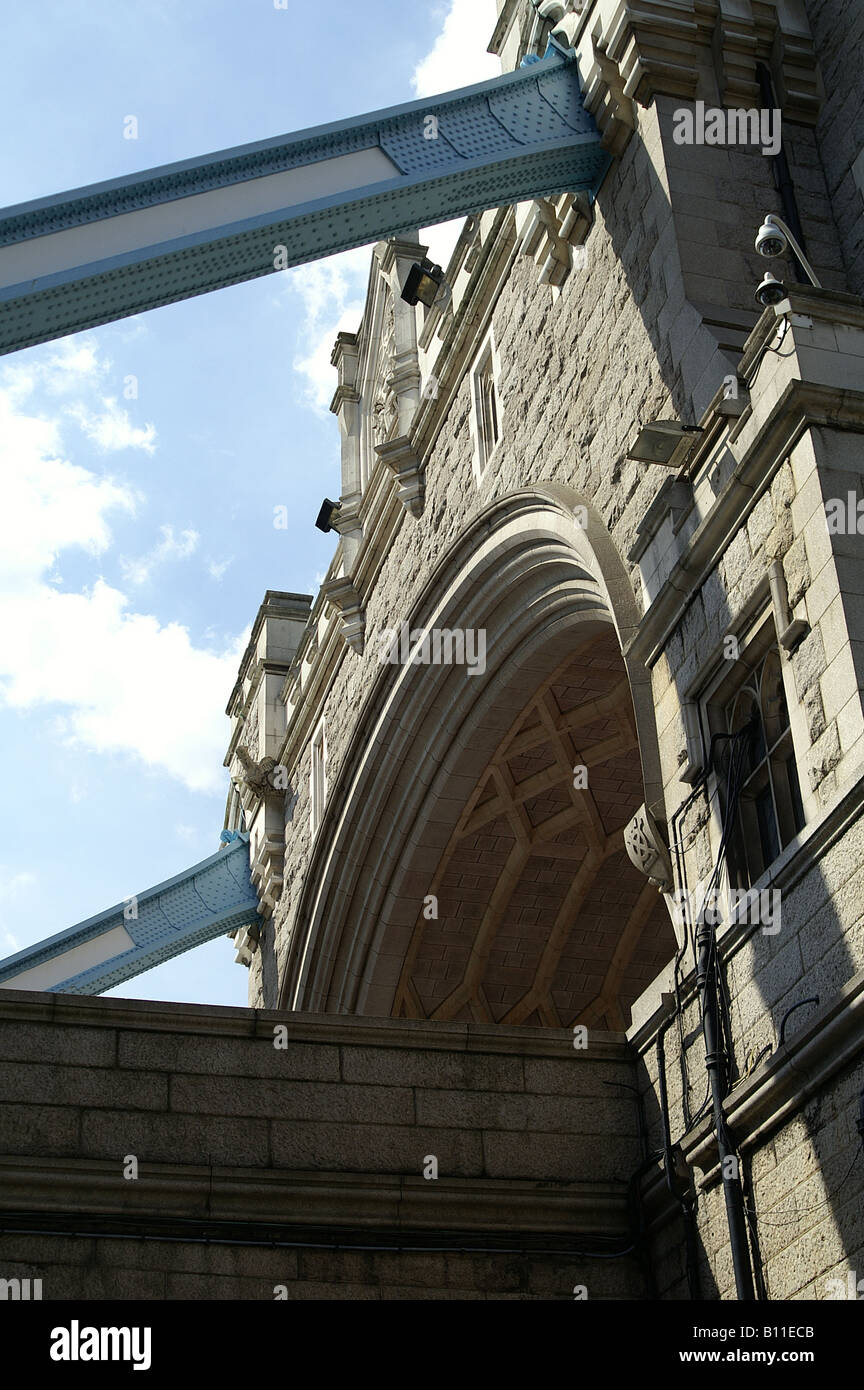 Close up detail of Tower Bridge, London Stock Photo - Alamy