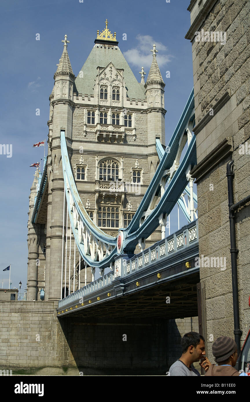 Close up of Tower Bridge, London Stock Photo - Alamy