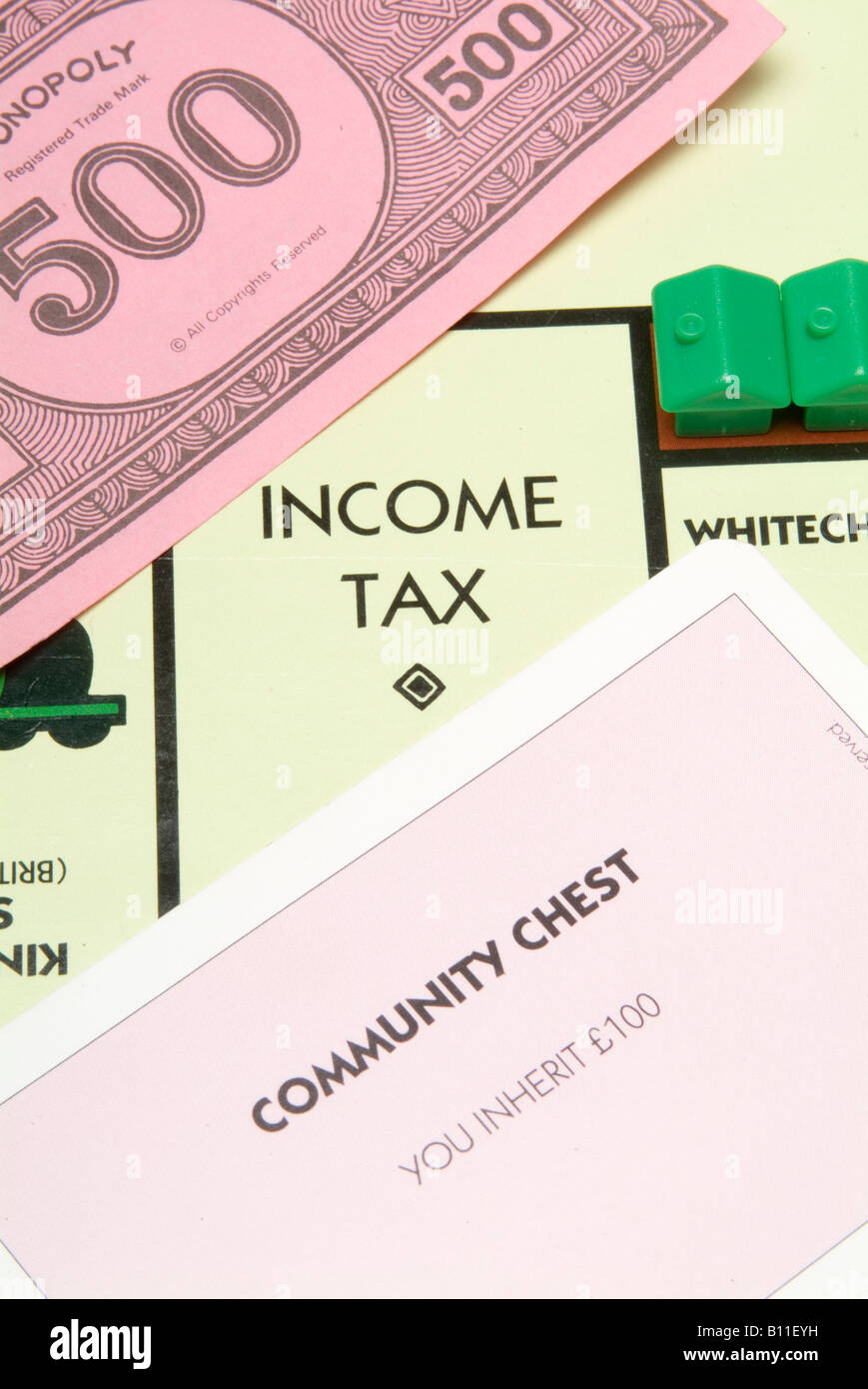 Income tax monopoly hi-res stock photography and images - Alamy