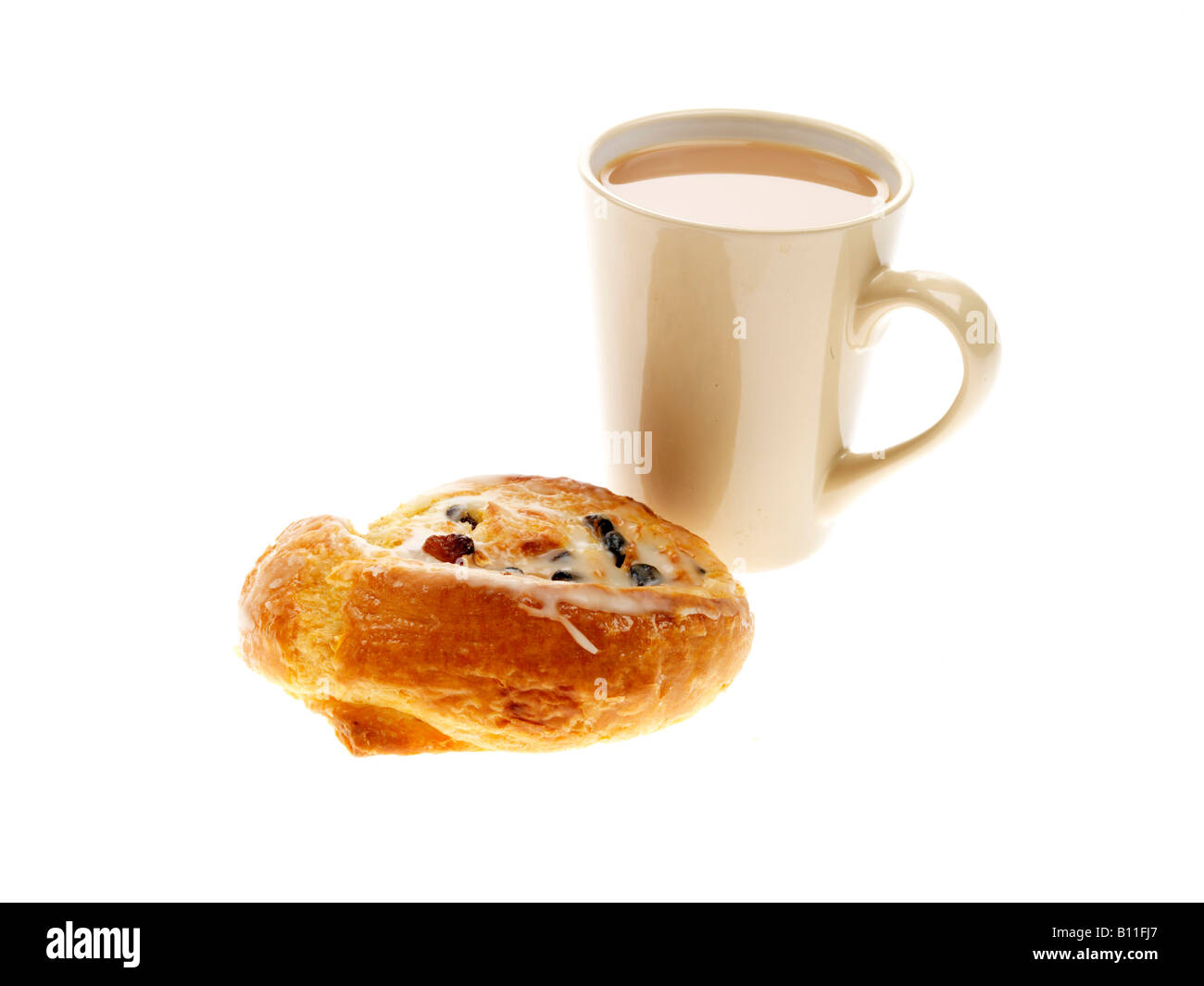 Tea and buns Cut Out Stock Images & Pictures - Alamy