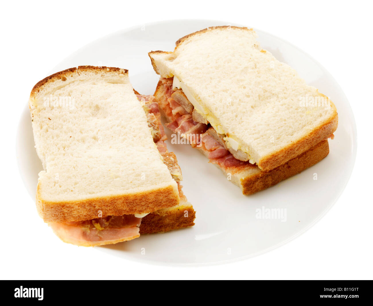 The great british bacon butty hi-res stock photography and images - Alamy