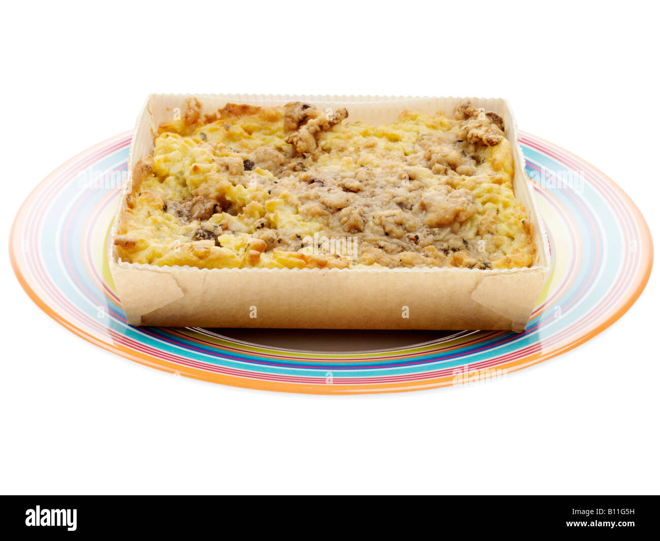 Wild Mushroom and Gorgonzola Risotto Cake Stock Photo - Alamy