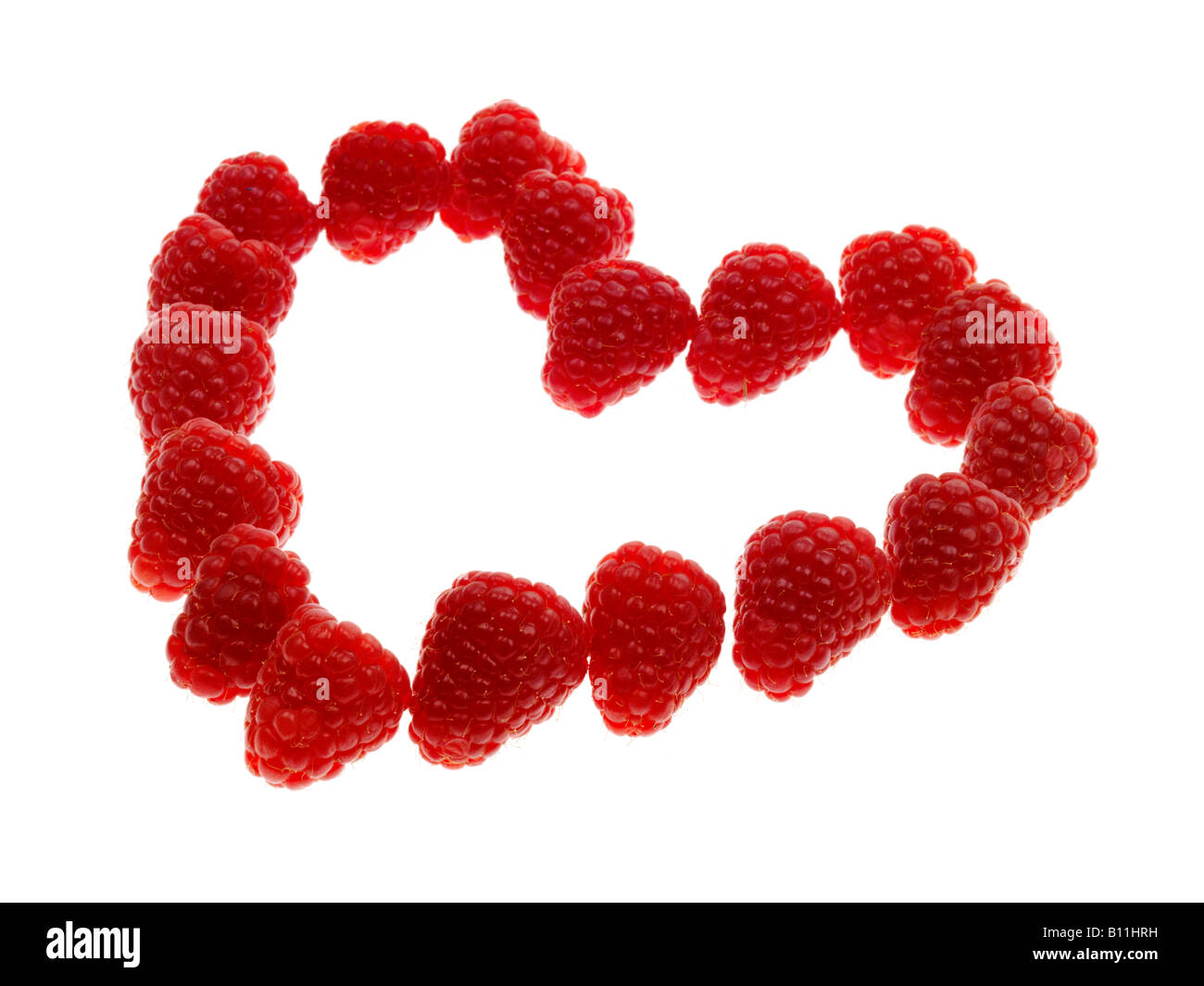 Heart Formed Of Raspberries High Resolution Stock Photography and ...