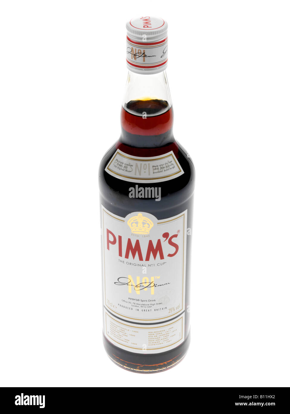 Pimms no 1 Cut Out Stock Images & Pictures - Alamy