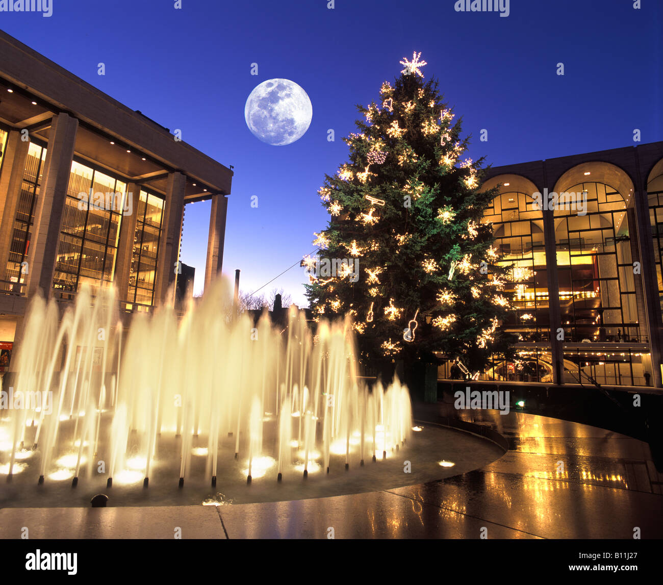 REVSON FOUNTAIN (©JOHNSON 1964) METROPOLITAN OPERA HOUSE (©WALLACE ...