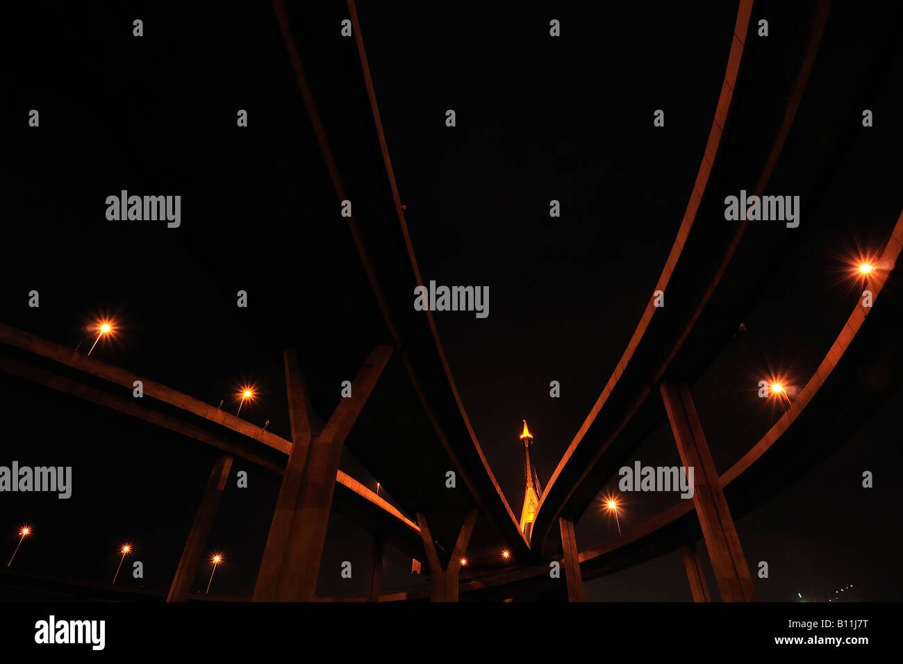 Mega Bridge, Bangkok Stock Photo - Alamy