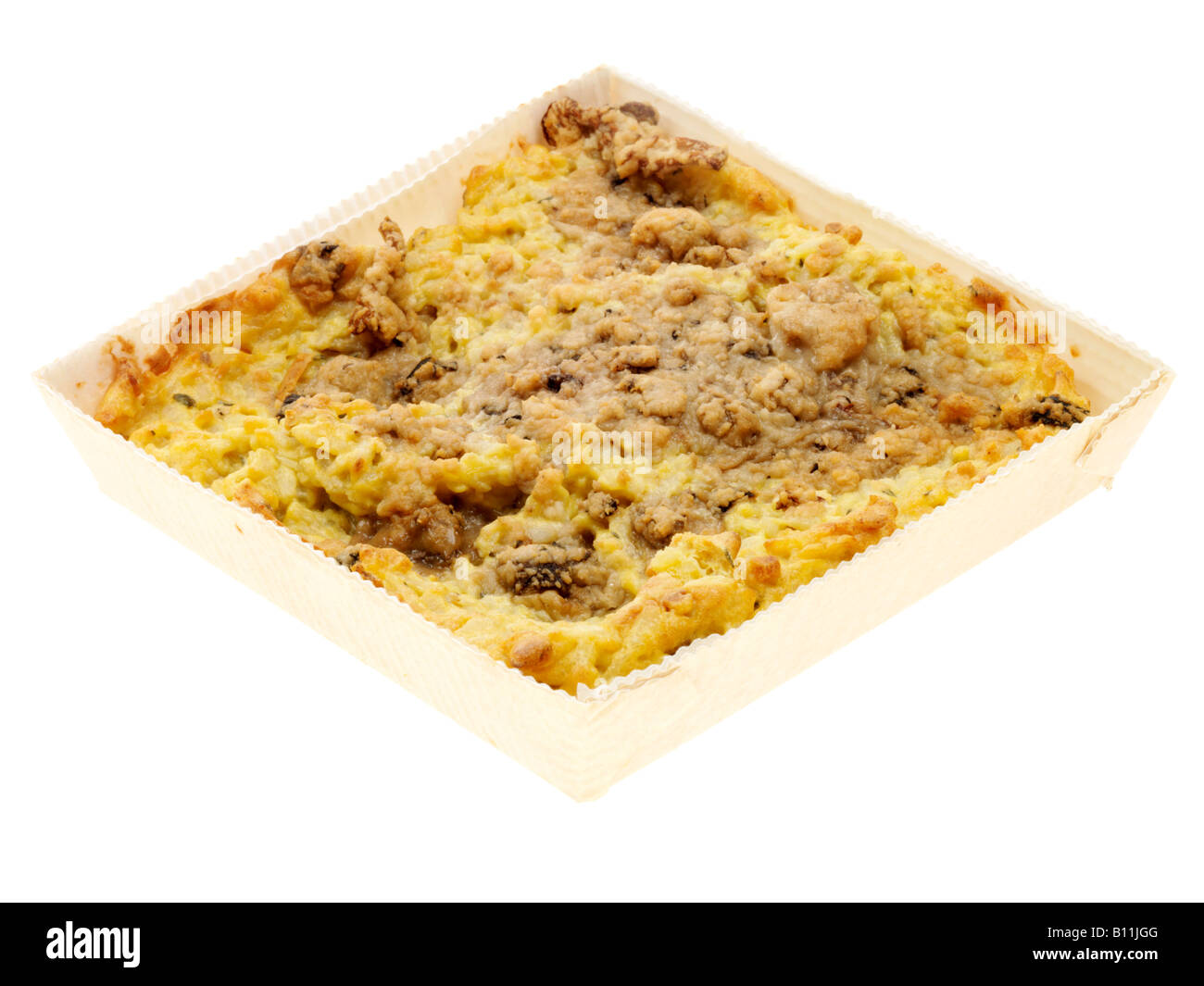 Wild Mushroom and Gorgonzola Risotto Cake Stock Photo - Alamy