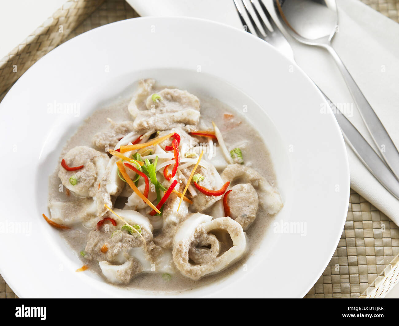 Cuttlefish soup hi-res stock photography and images - Alamy