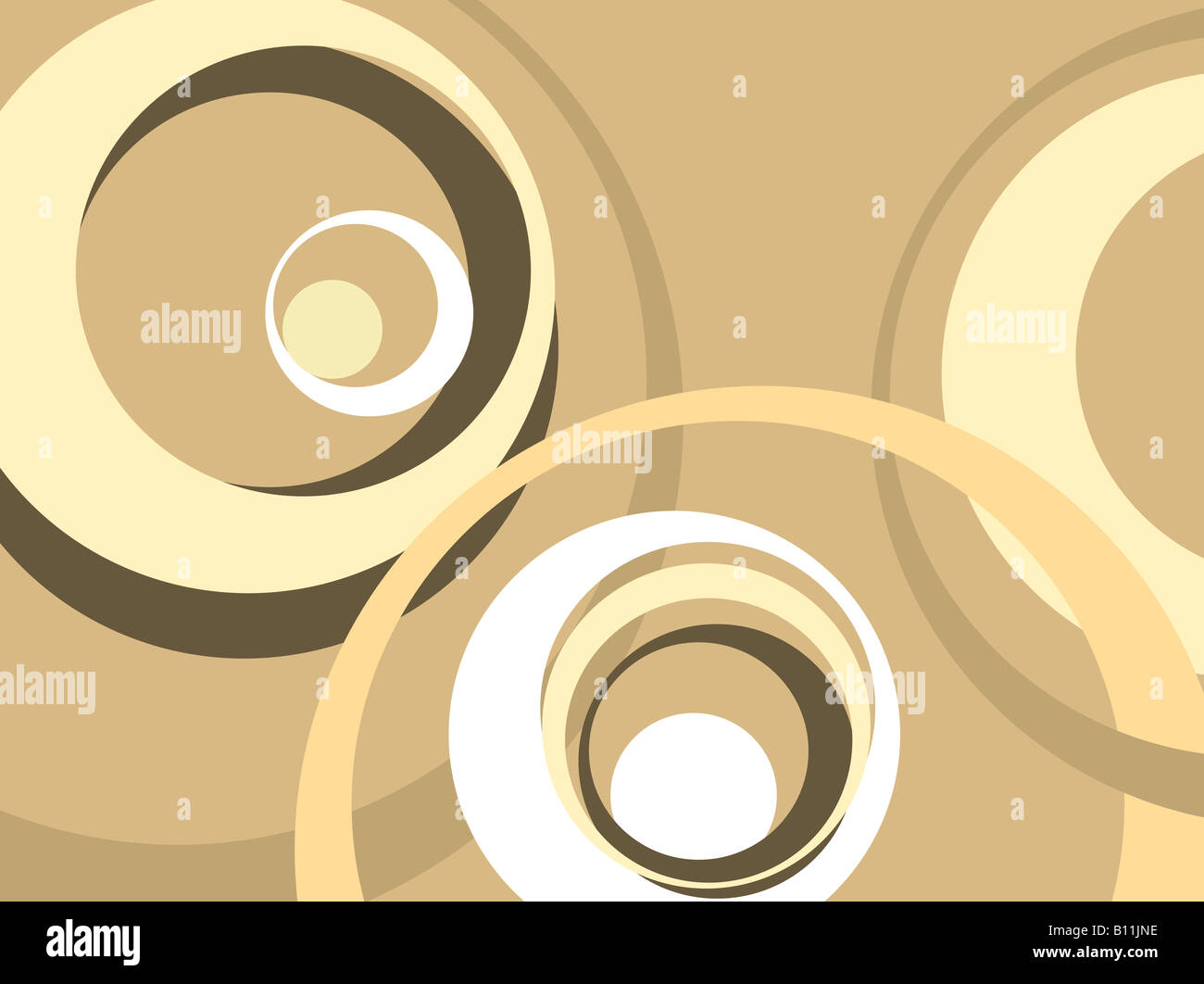 Retro circle design Stock Photo - Alamy