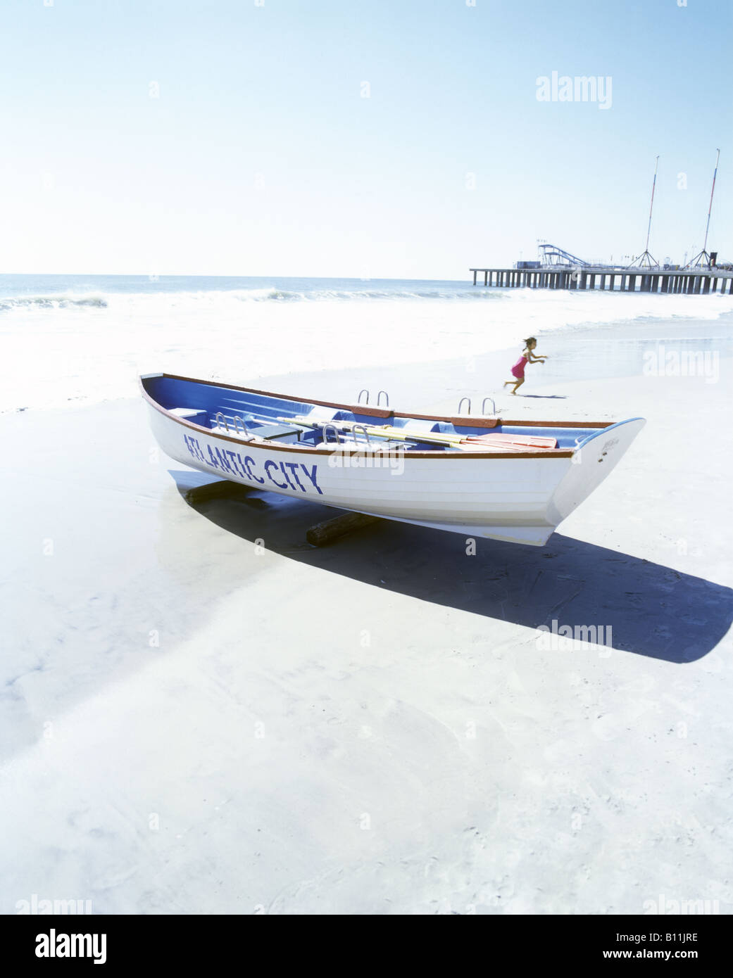 Lifeguard rowboat hi-res stock photography and images - Alamy