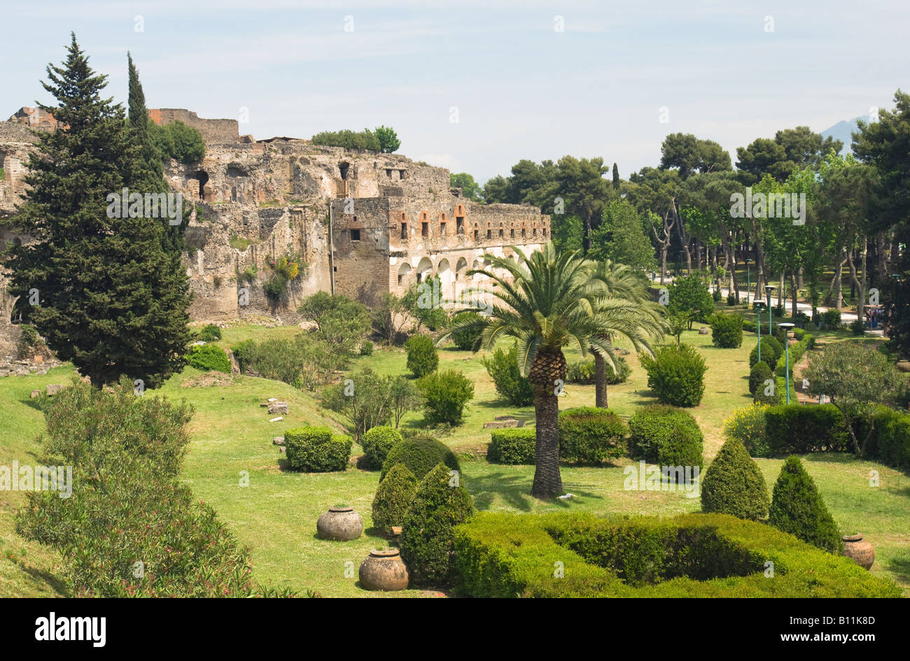 The Roman Town of Pompei, Italy Stock Photo - Alamy