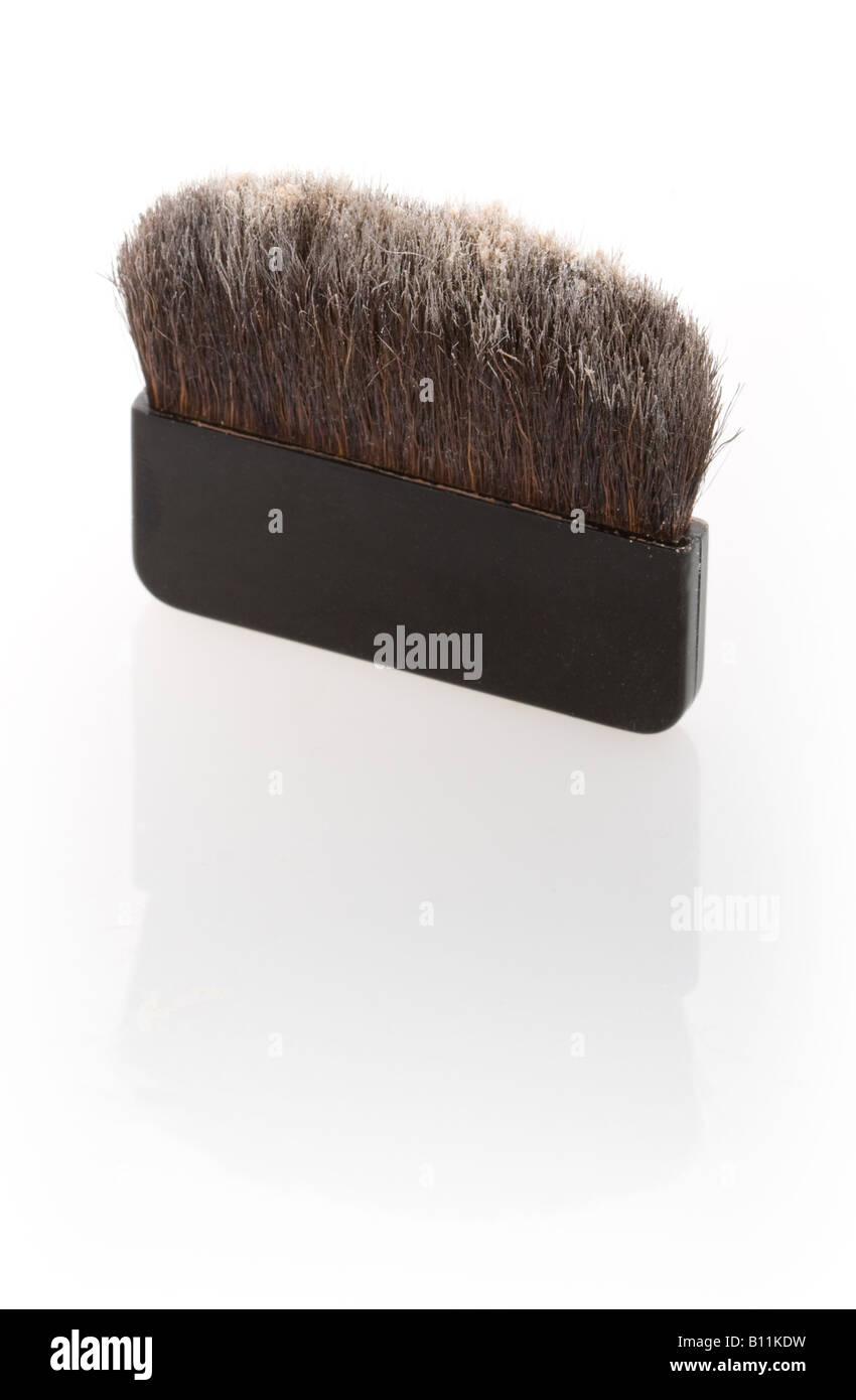 Face powder applicator on isolated white background Stock Photo - Alamy